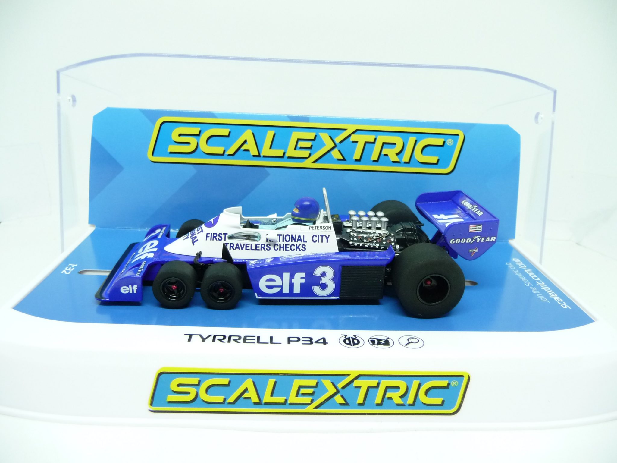 Scalextric C4245 Tyrrell P34 1977 Belgian Grand Prix slot car also ...