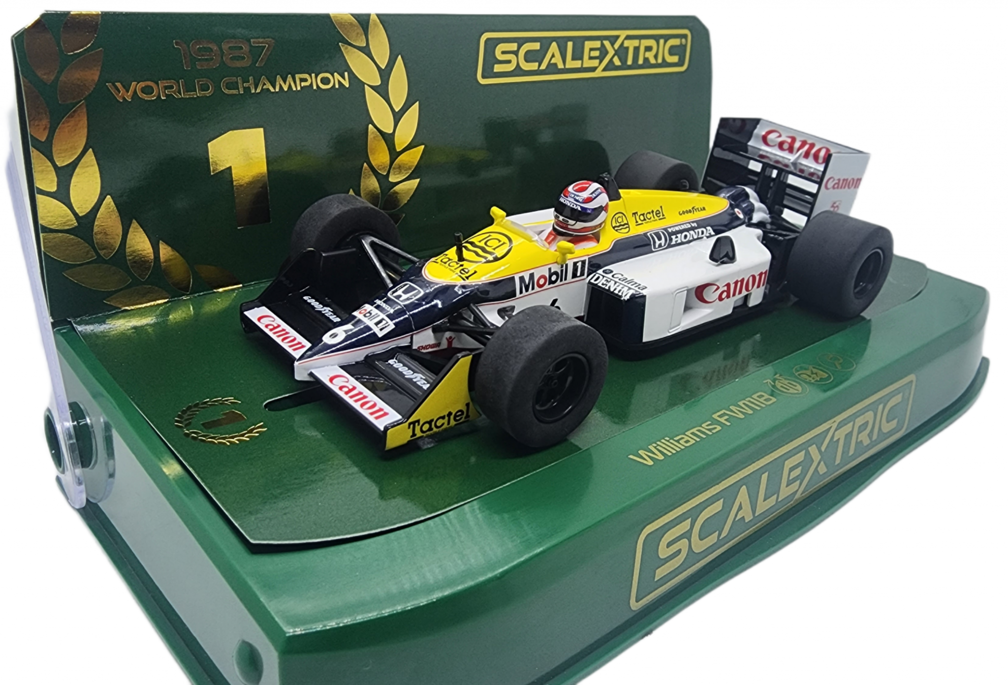 Scalextric C4309 Williams FW11 Nelson Piquet 1987 World Champion – RC ...